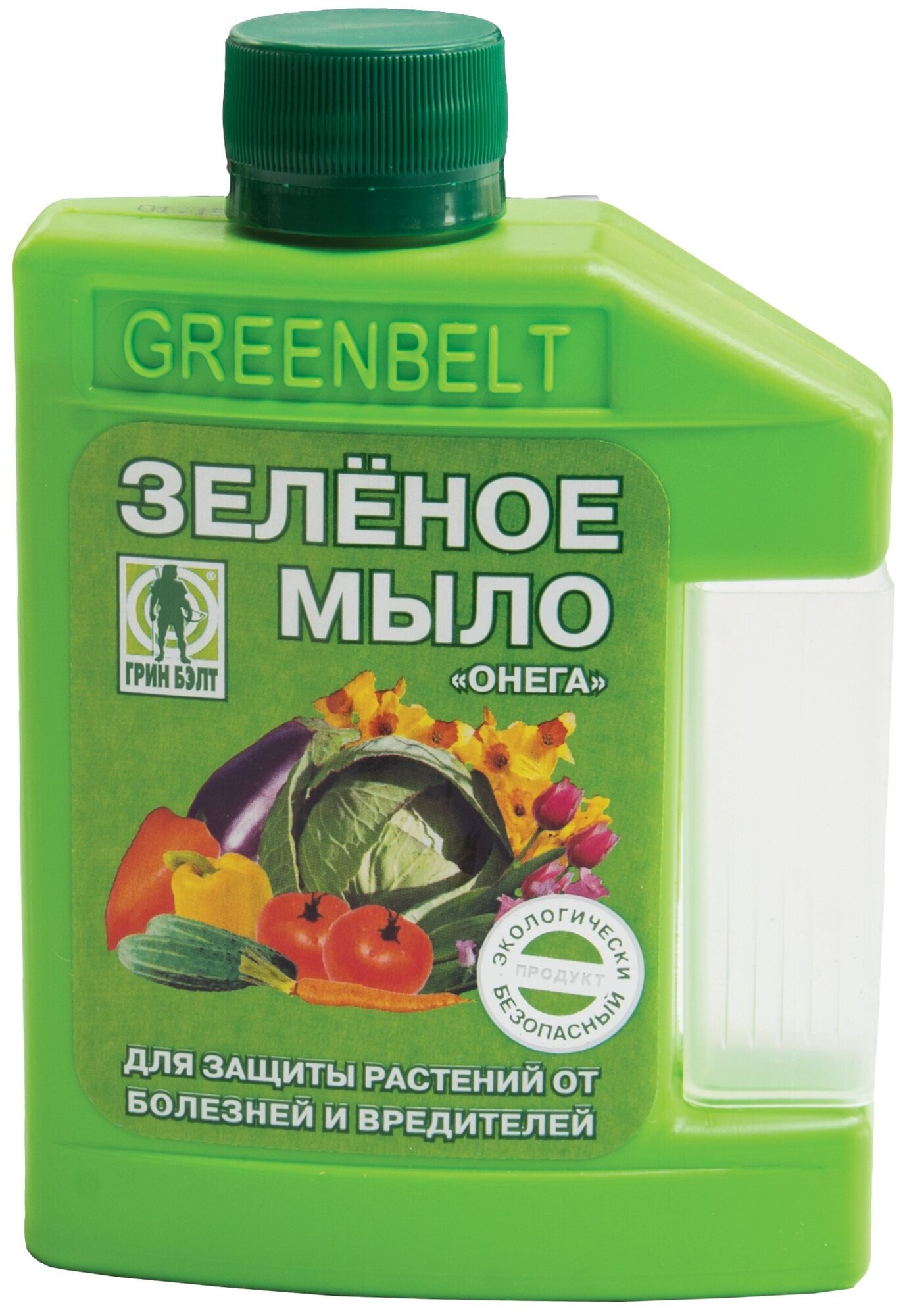Средство от насекомых-вредителей Green Belt Зеленое мыло, 250 мл