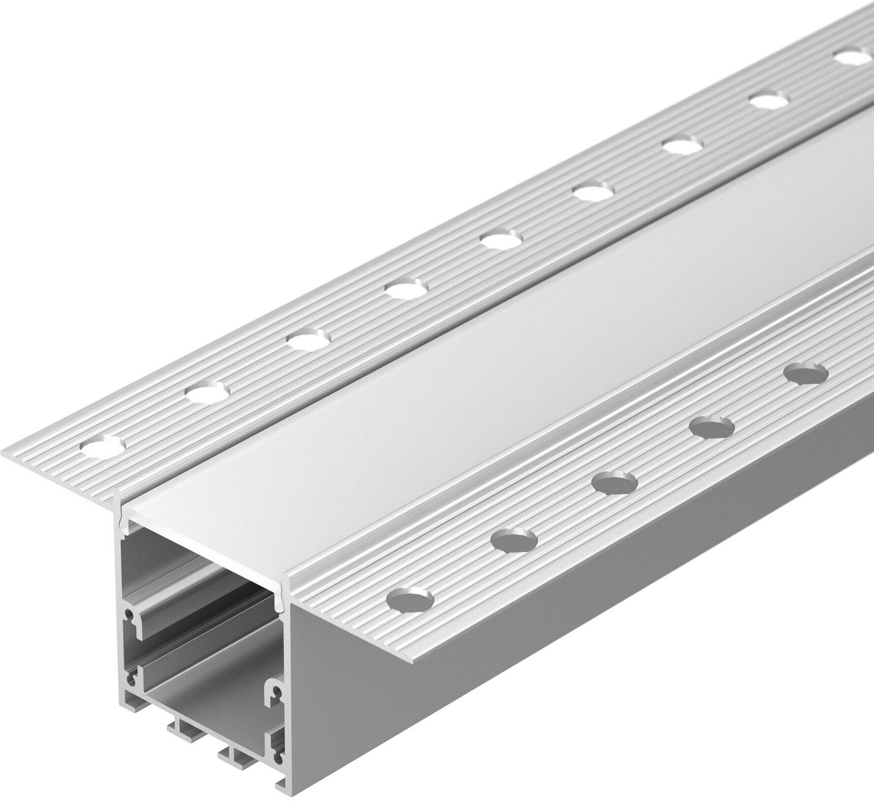Профиль для светодиодной ленты Arlight Профиль SL-LINIA32-FANTOM-3000 ANOD (Arlight, Алюминий), 3м