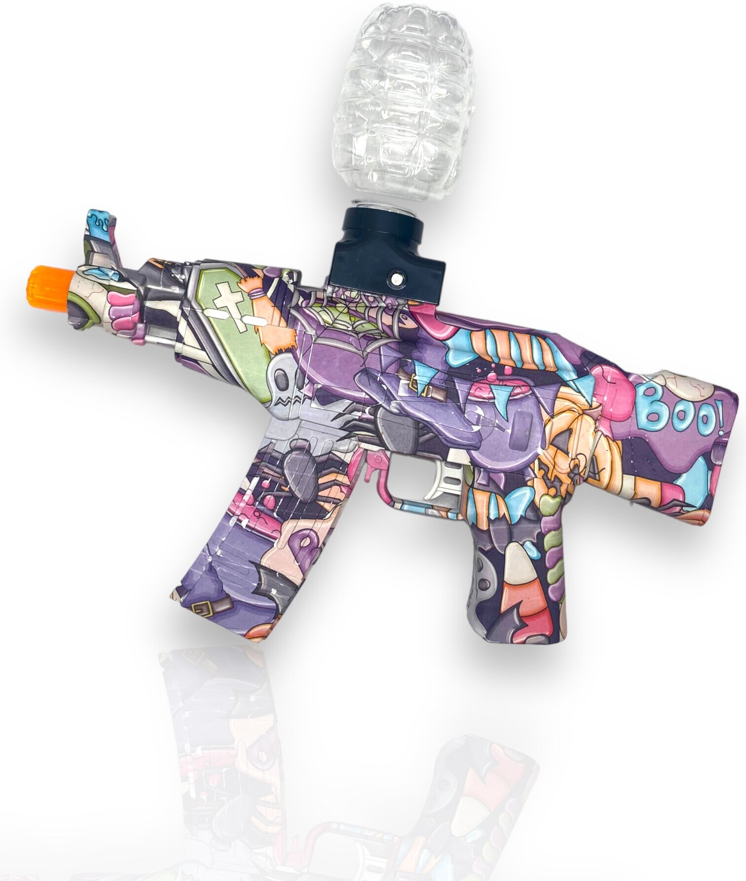 Гидрогелевый игрушечный автомат, стреляющий водными пулями орбиз