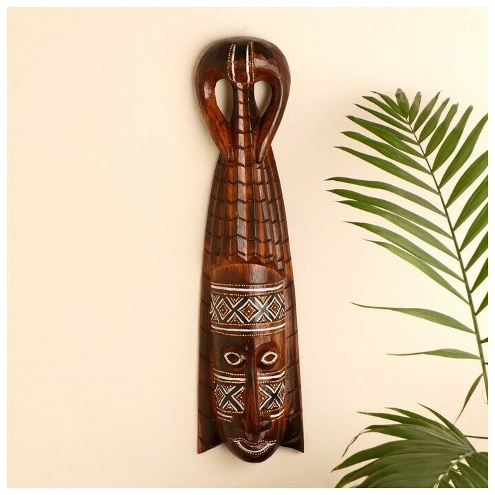 Маска дерево "Абориген" 50х12х4 см