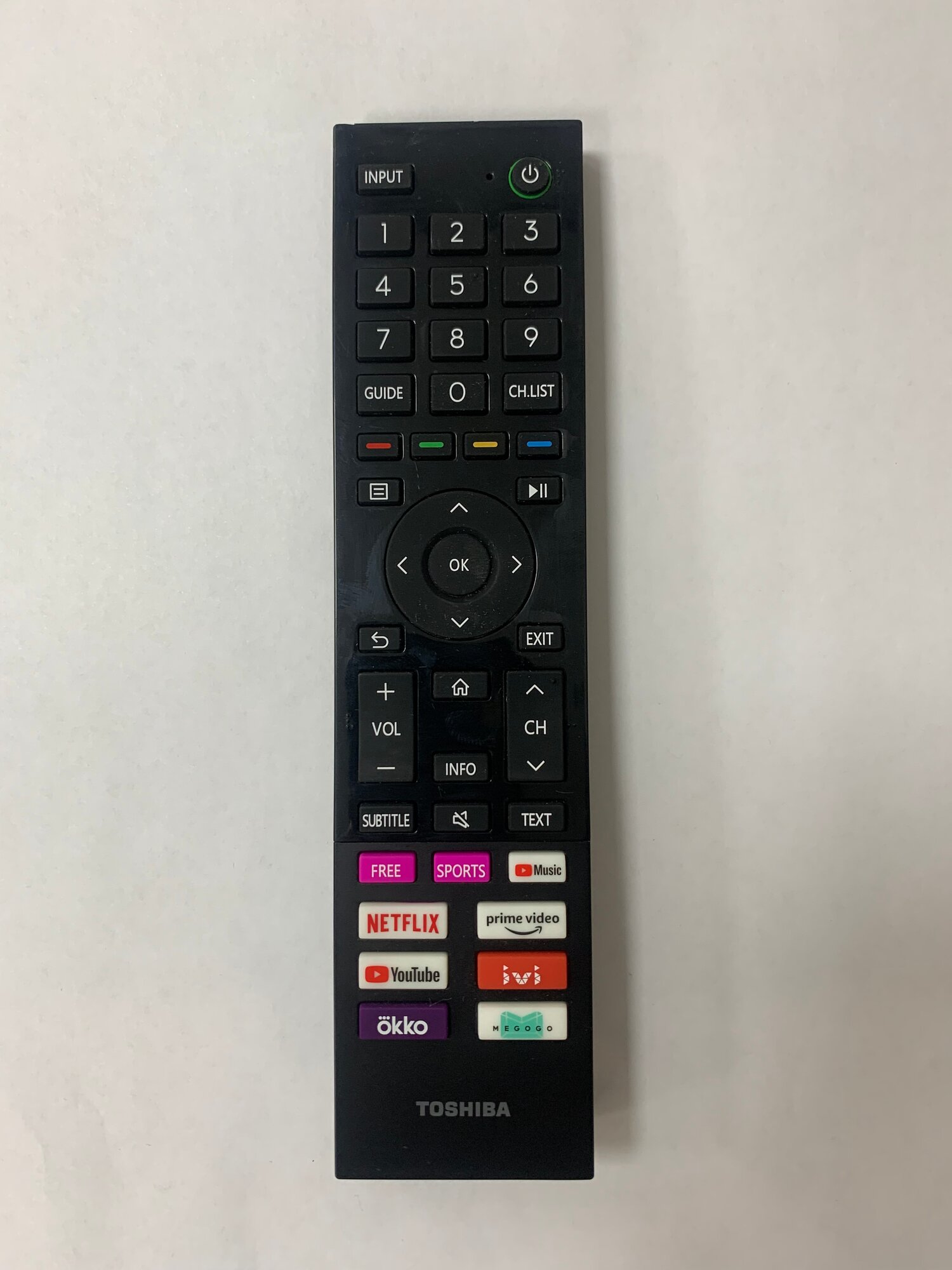 Пульт оригинальный для Toshiba CT-95038