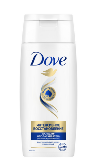 Бальзам-ополаскиватель Дав Hair Therapy, Интенсивное восстановление, 100 мл