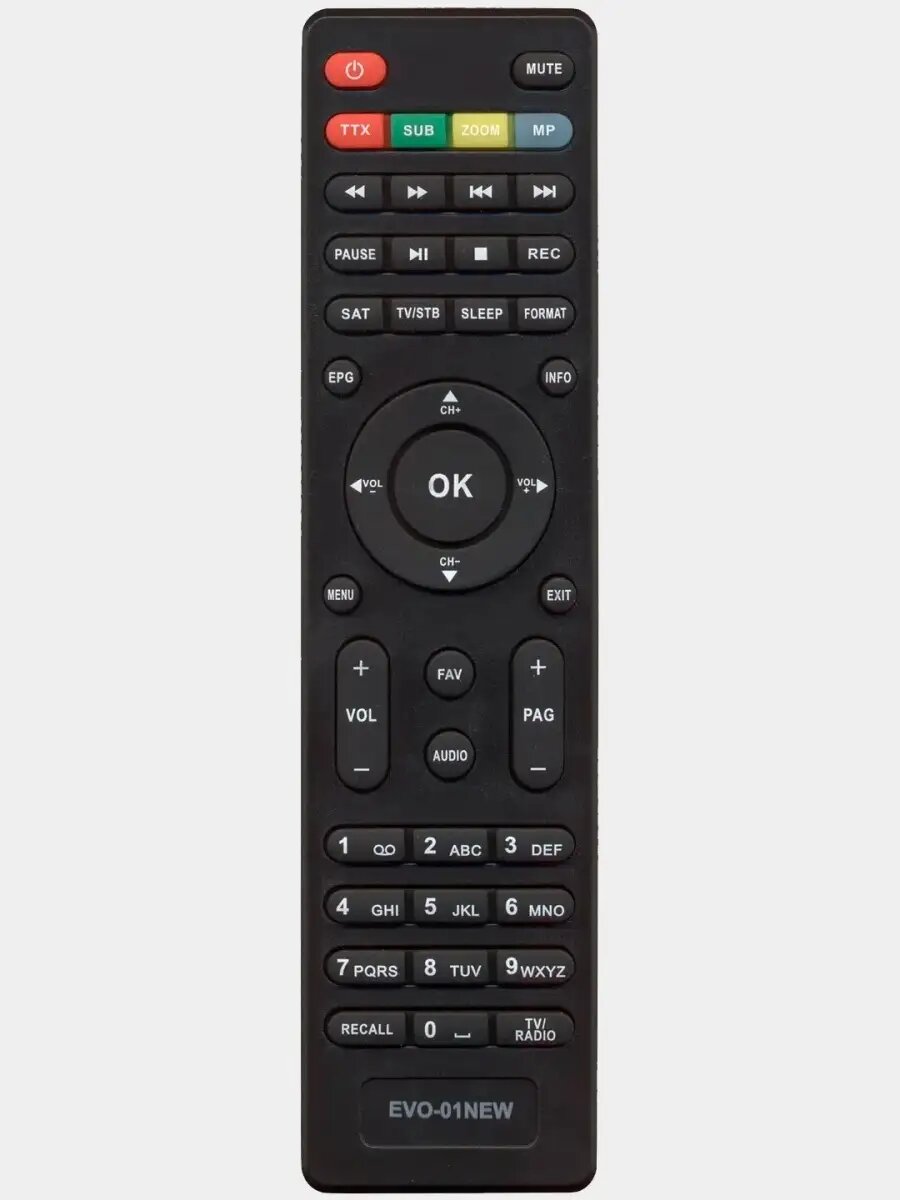 Пульт Телекарта, модель EVO 01, EVO 07, EVO 09