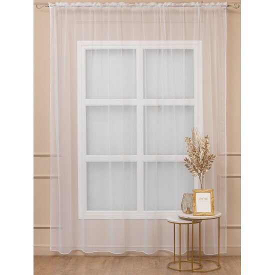 Тюль Amore Mio сетка, белый 300х270 (92105)