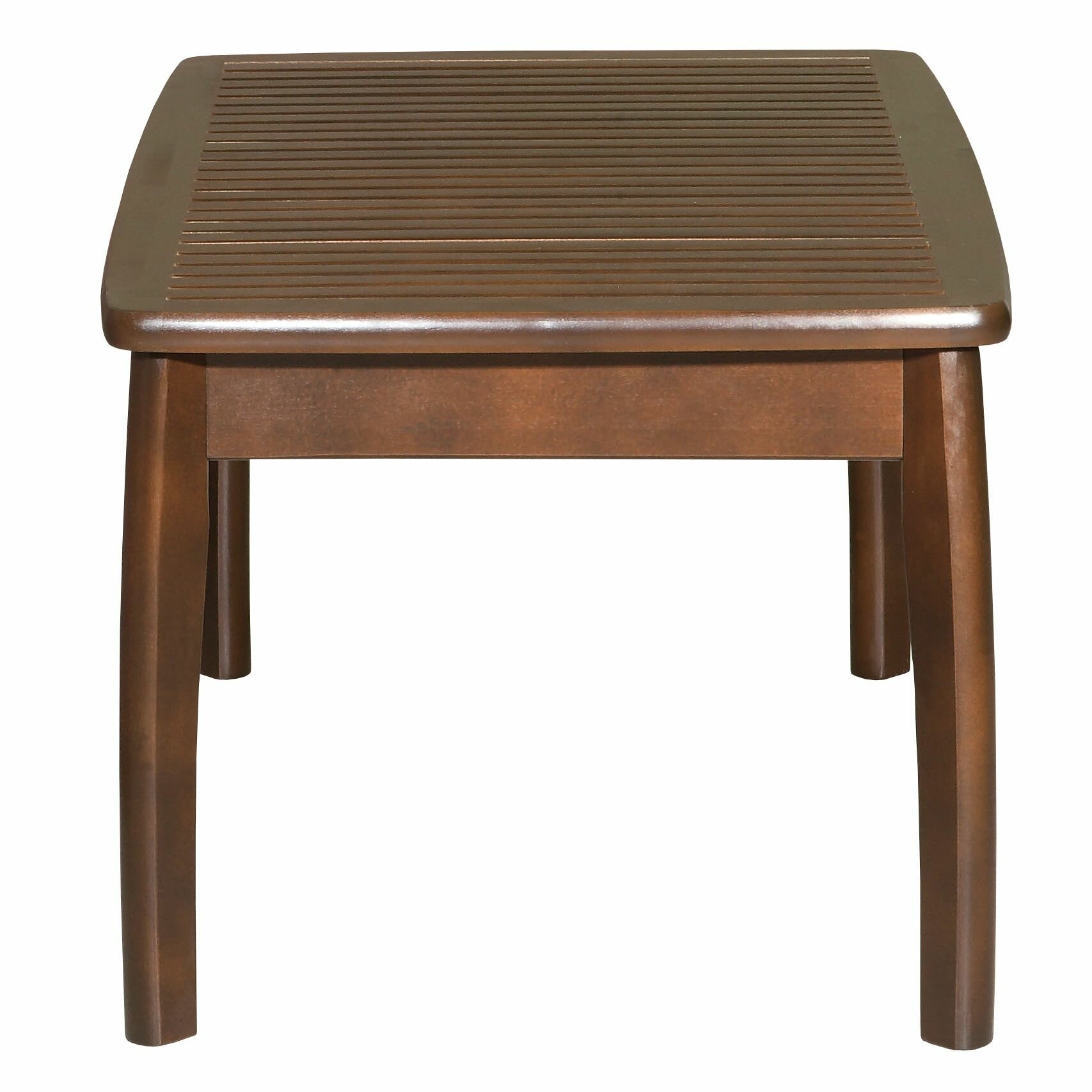 Стол журнальный, Массив решетка орех, 105x51x62,5 см, материал: Массив, цвет: орех.