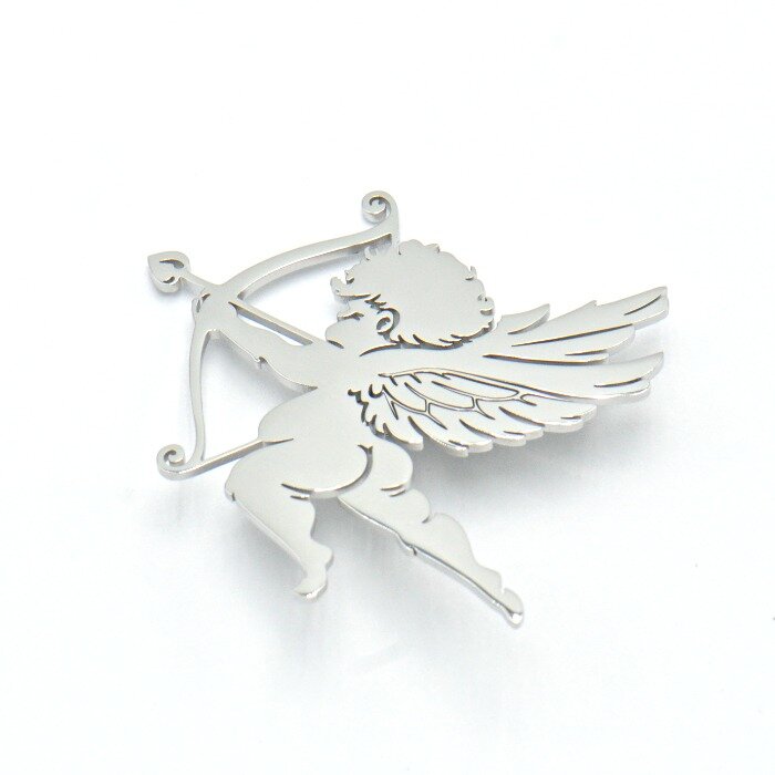 Брошь, бижутерный сплав, 925 проба