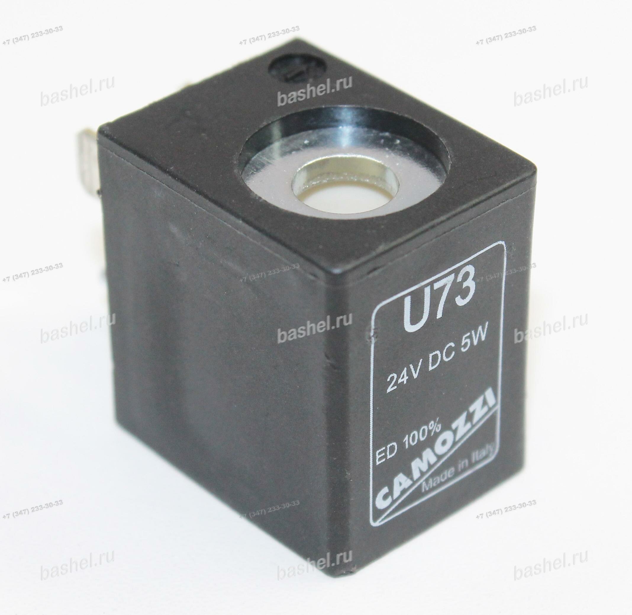 U73 DC 24V, 5W, Катушка соленоид, Camozzi