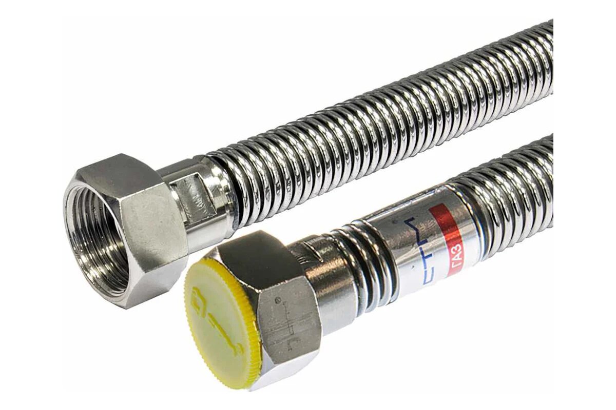 СТМ Подводка д/газа сильфон. 1/2 г/г 120 см ГАЗ CGHF1212