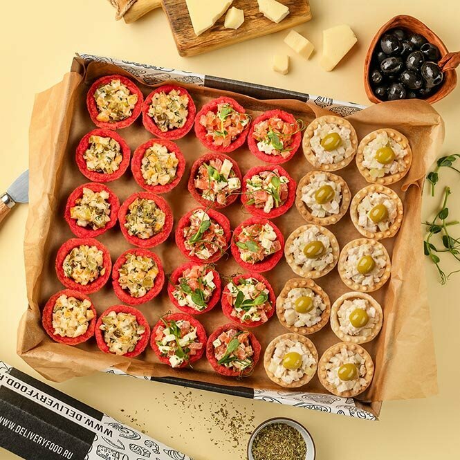 Бокс тарталеток премиум #18