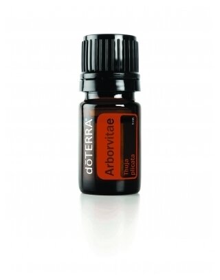 Эфирное масло Doterra Arborvitae, Туя Дотерра -1 мл, пробник.