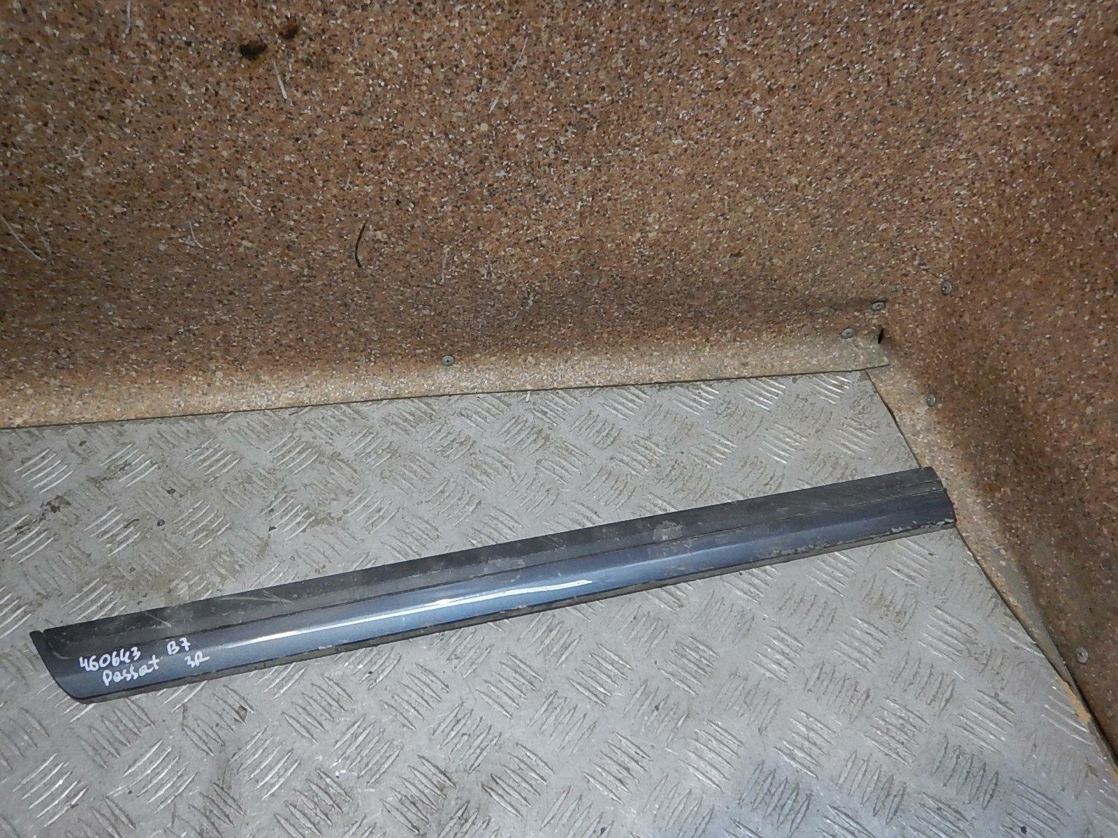 Б/У Молдинг двери задней правой, Volkswagen (Фольксваген)-PASSAT B7 (10-15) VOLKSWAGEN PASSAT B7 (10-15) Царапины. 46064...