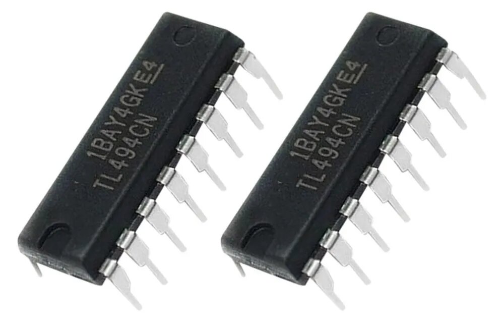 Импульсный регулятор напряжения TL494CN DIP16 . Набор 10 штук .