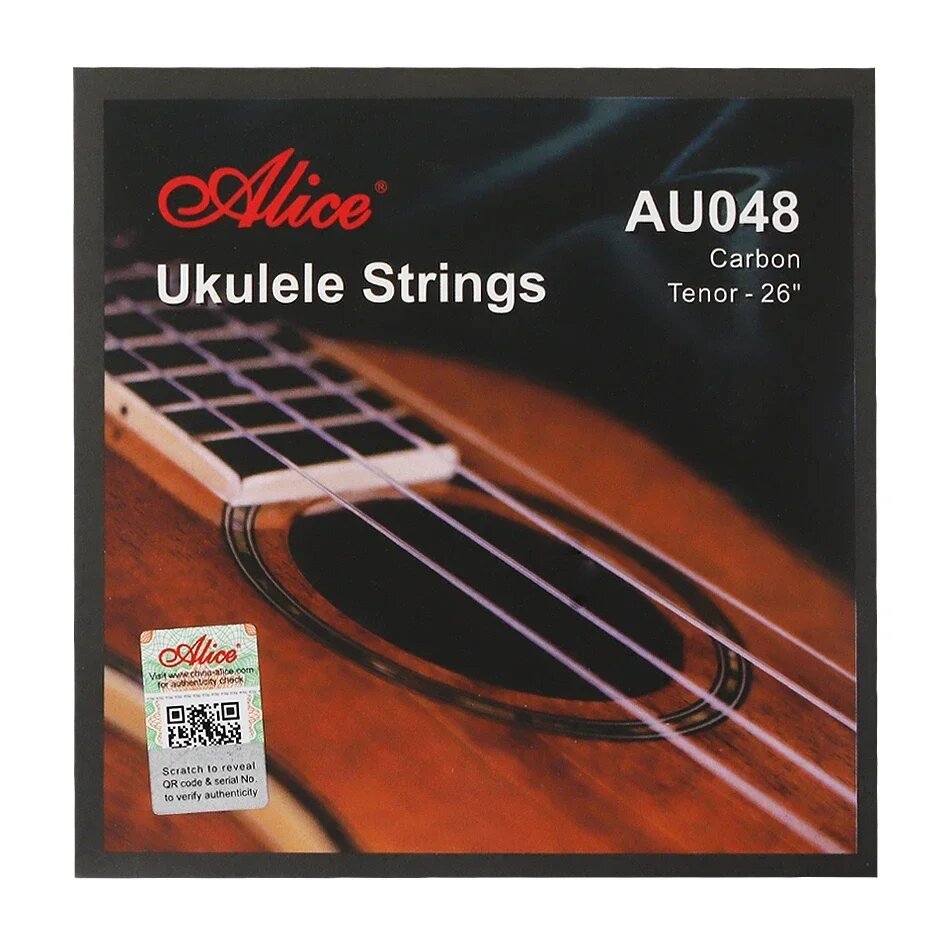 Струны для укулеле Alice AU048 Carbon Tenor 26"