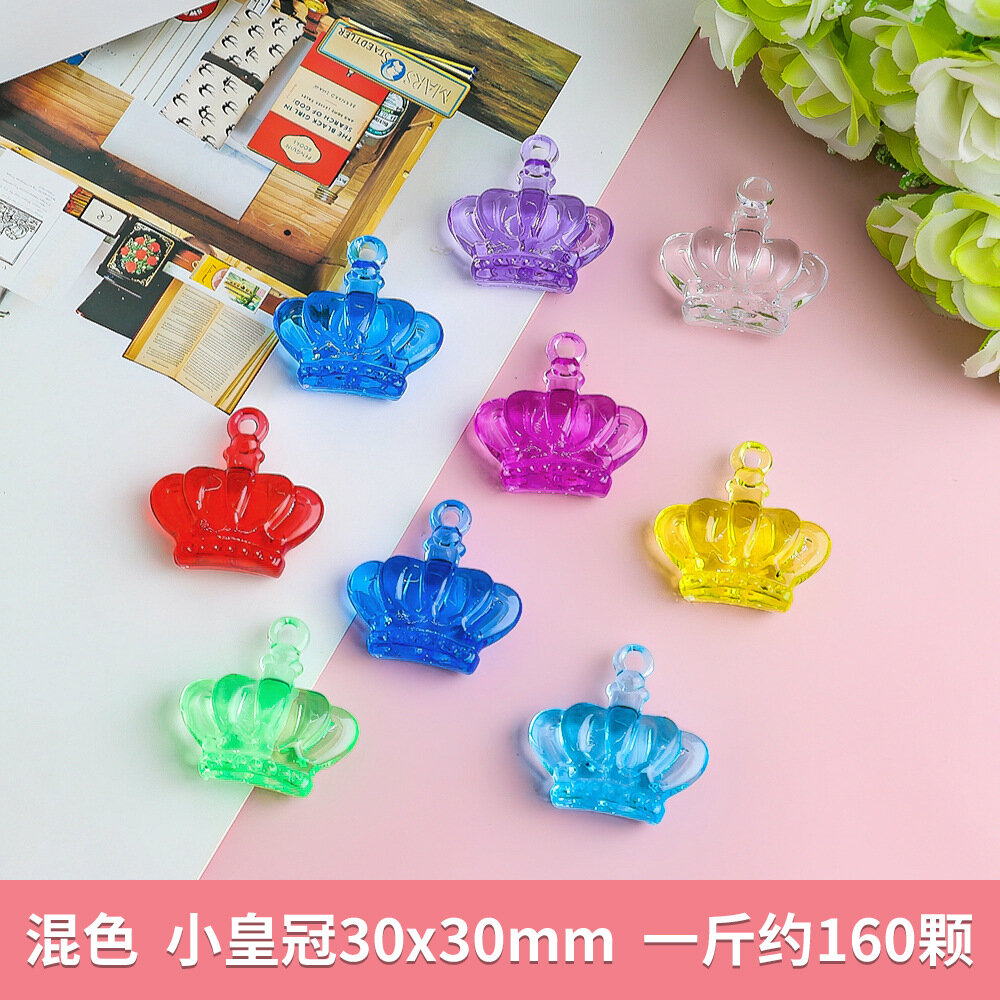 Кукла-игрушка "Мультяшный кристалл", цвет мультяшная корона, около 160 шт. в кошечке