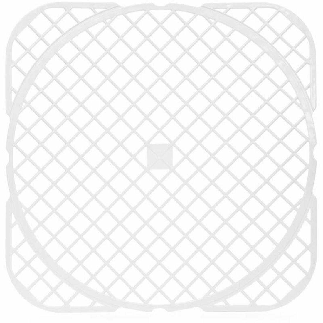 Решетка для мойки универсальная (цвет белый)