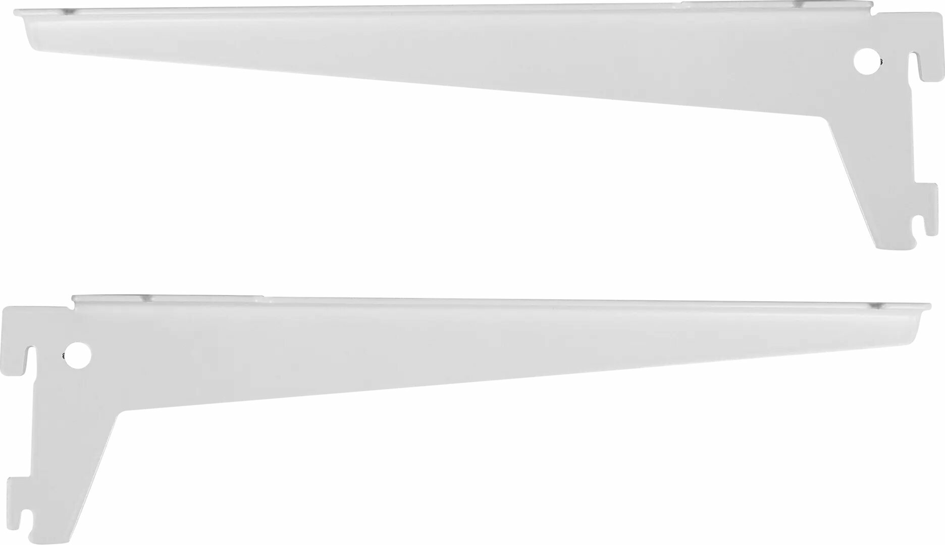 Кронштейн для полок Spaceo 30 см нагрузка до 25 кг цвет белый 2 шт