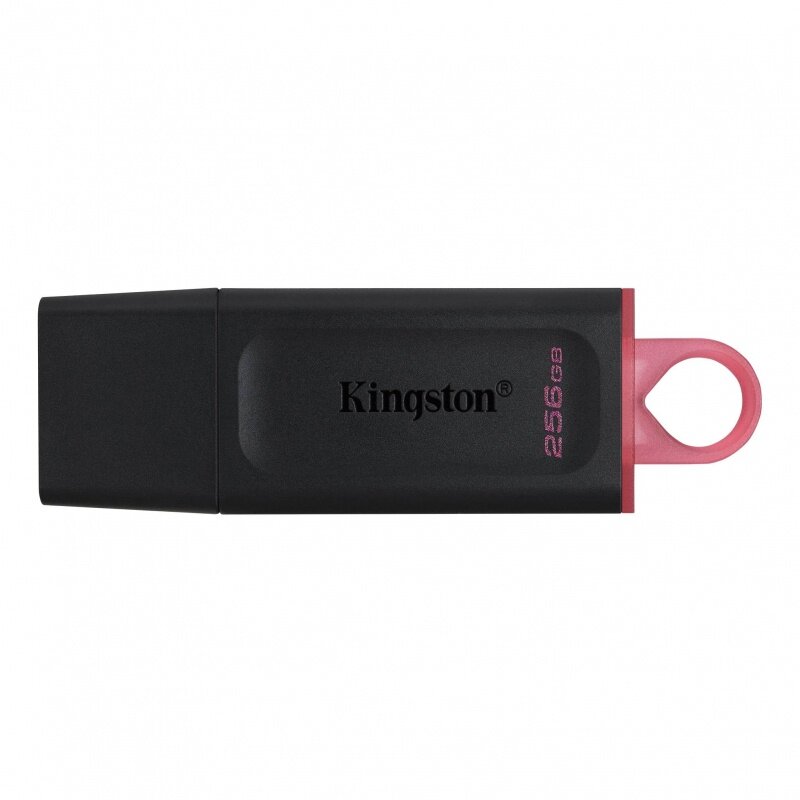 Флеш-карта Kingston DataTraveler Exodia, 256 гб, USB 3,2 G1, розово-черная (DTX/256GB)
