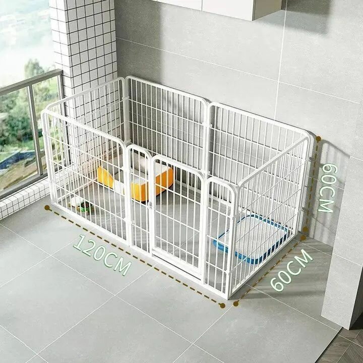 Клетка для собак/подходит для собак мелких и средних размеров/железный материал/