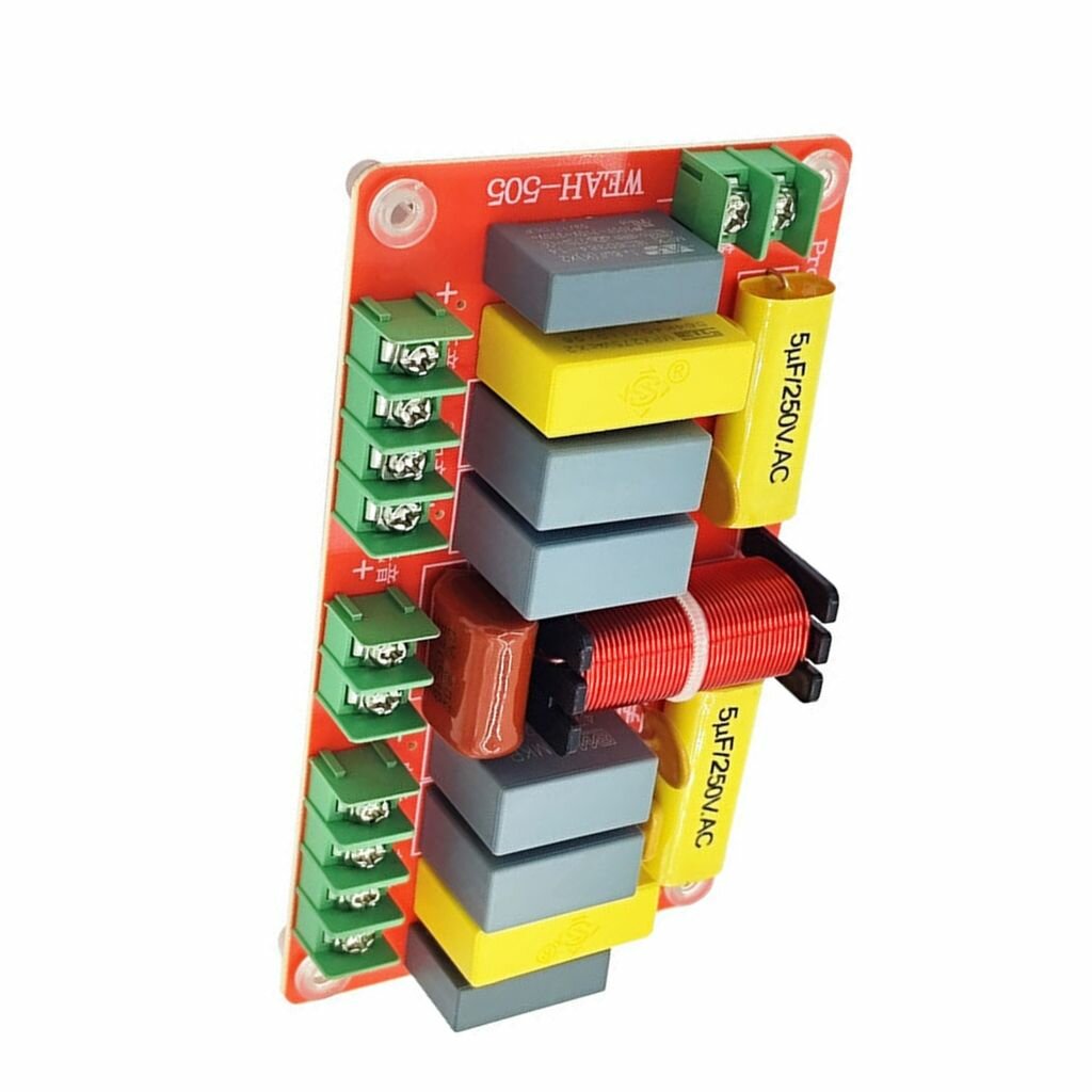 Делитель частоты динамика мощностью 250 Вт, 5-полосный фильтр для панели домашнего кинотеатра