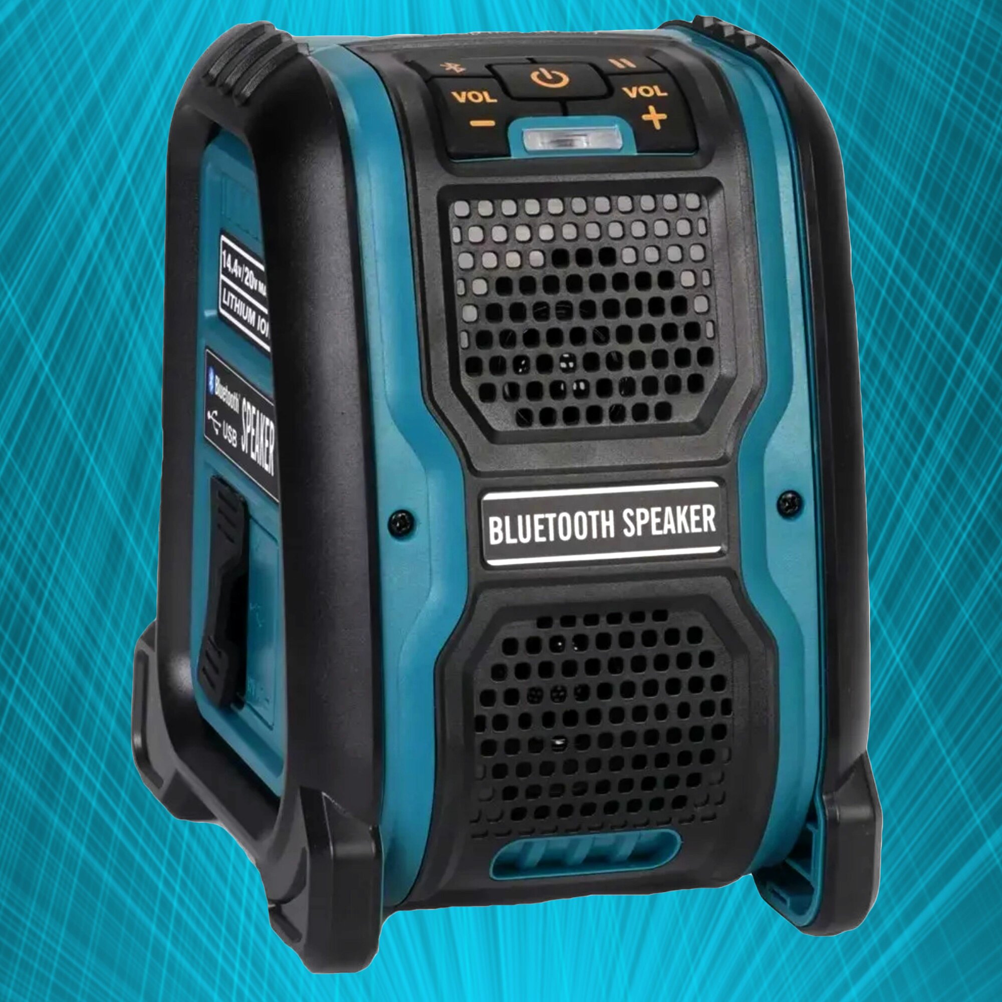 Bluetooth MP3-динамик мощностью 30 Вт подходит для литий-ионного аккумулятора Makita14.4V18v