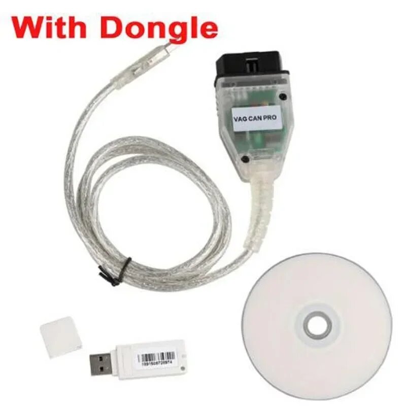 VAG CAN PRO с Dongle, FTDI FT245RL, SJA1000T