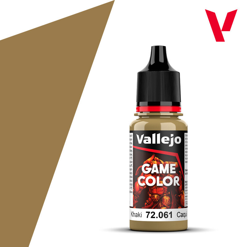 Краска g72061 Vallejo серии Game Color Khaki (Цвет Хаки) 18ml