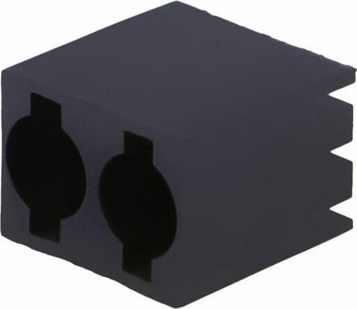 Корпус FIX&FASTEN FIX-LED-310 Корпус LED 3мм полиамид угловой 3 PIN черный UL94V-2 H: 9,8мм 1шт