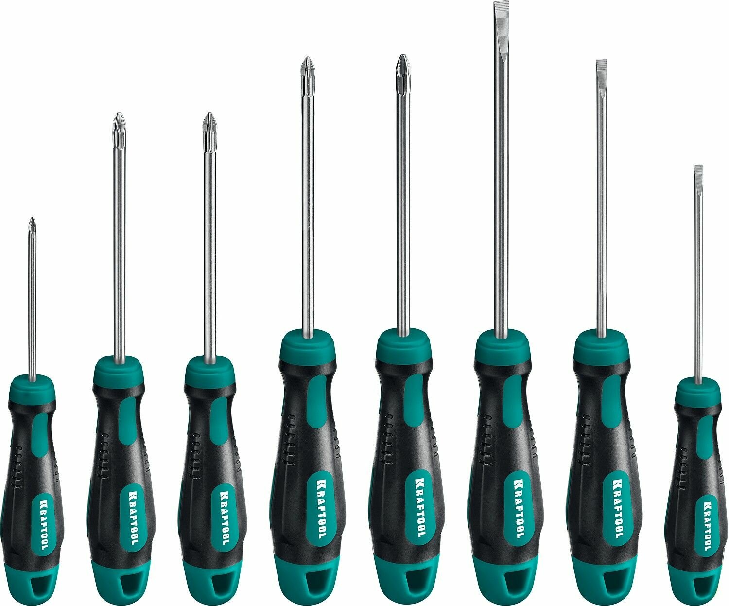 Набор отверток KRAFTOOL X-Drive-8, 8 штук 250081-H8