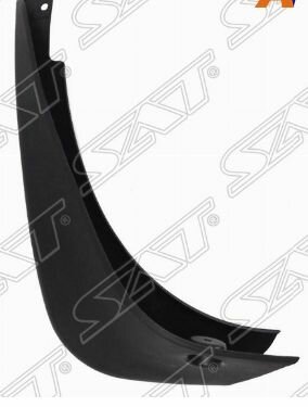 Брызговики SAT, для Nissan Qashqai/Dualis 06-14, задние, левая сторона, черные