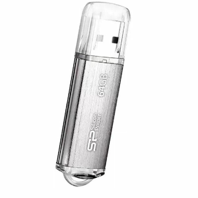 Флеш-карта Silicon Power Ultima II I-Ser, 64 Gb, USB 2,0 (SP064GBUF2M01V1S)