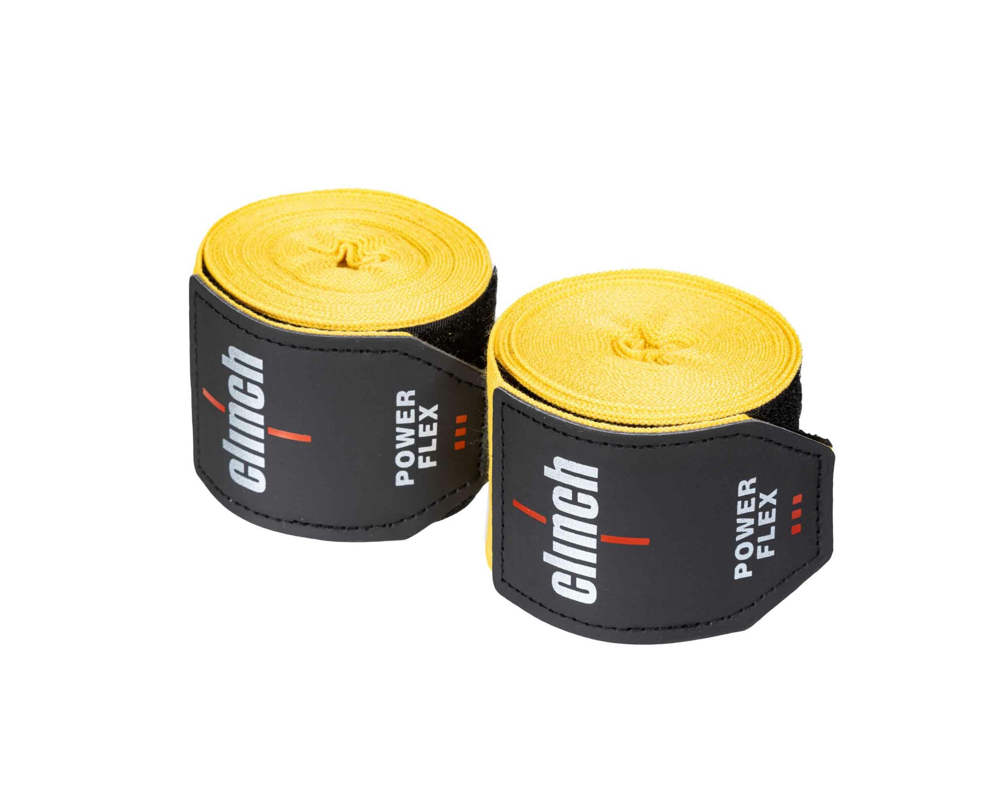 Бинты боксерские Clinch Boxing Hand Wrap Power Flex желтые (длина 3.5 м)
