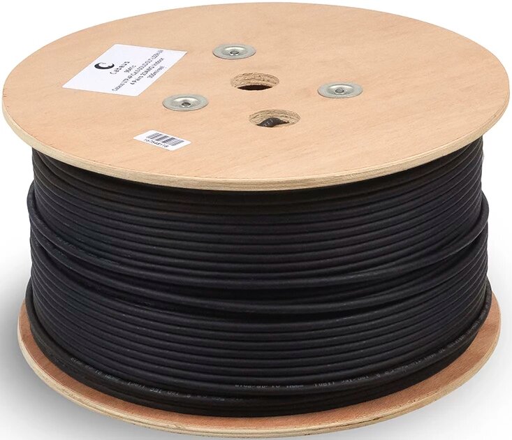 Бухта Cabeus 305м (FTP-4P-Cat.6-SOLID-OUT-LSZH-UV)