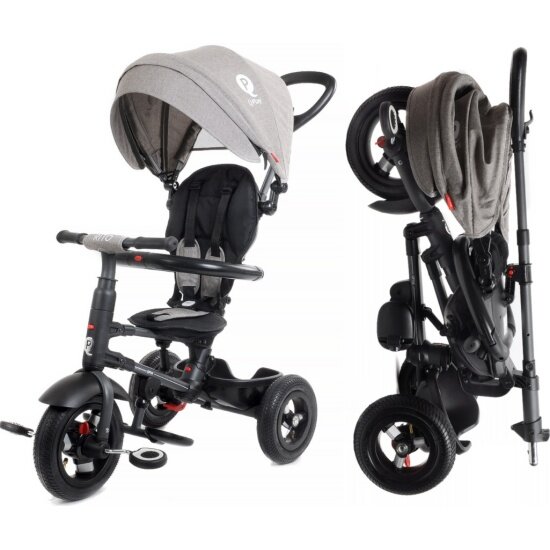 Трехколесный велосипед Qplay QA6BJ цвет серый