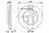 BOSCH 0986479C65 Диск тормозной