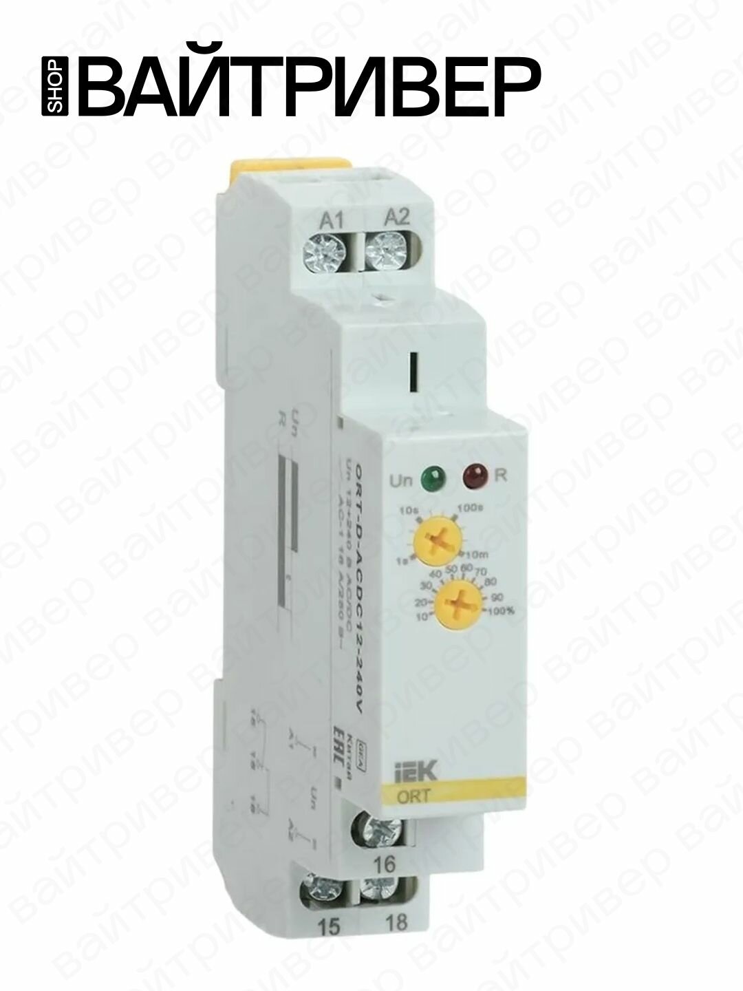 Реле задержки выключения при снятии питания ORT 12-240В AC/DC IEK