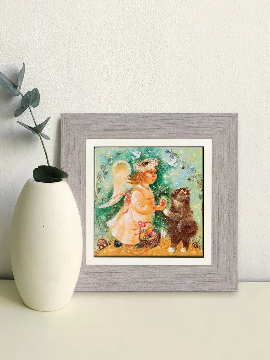 Картина с ангелом