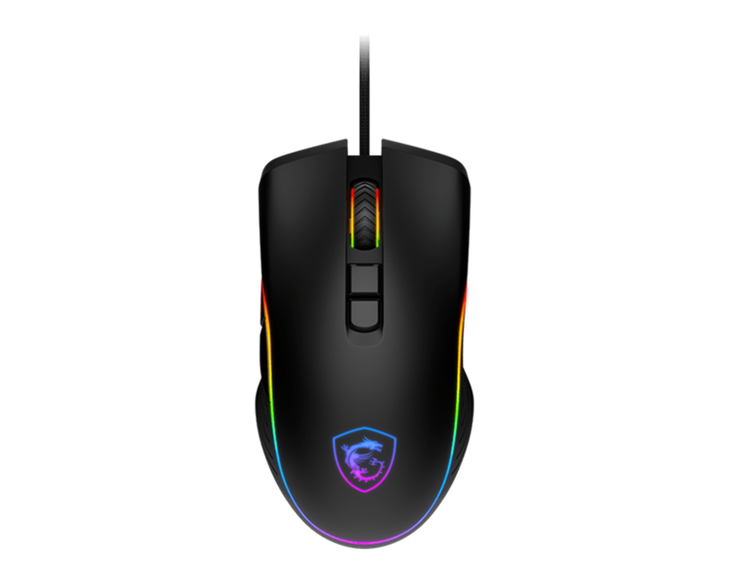 Мышь проводная Mouse MSI FORGE GM300, Wired, 118g, DPI 7200, Symmetrical design, RGB LED, black