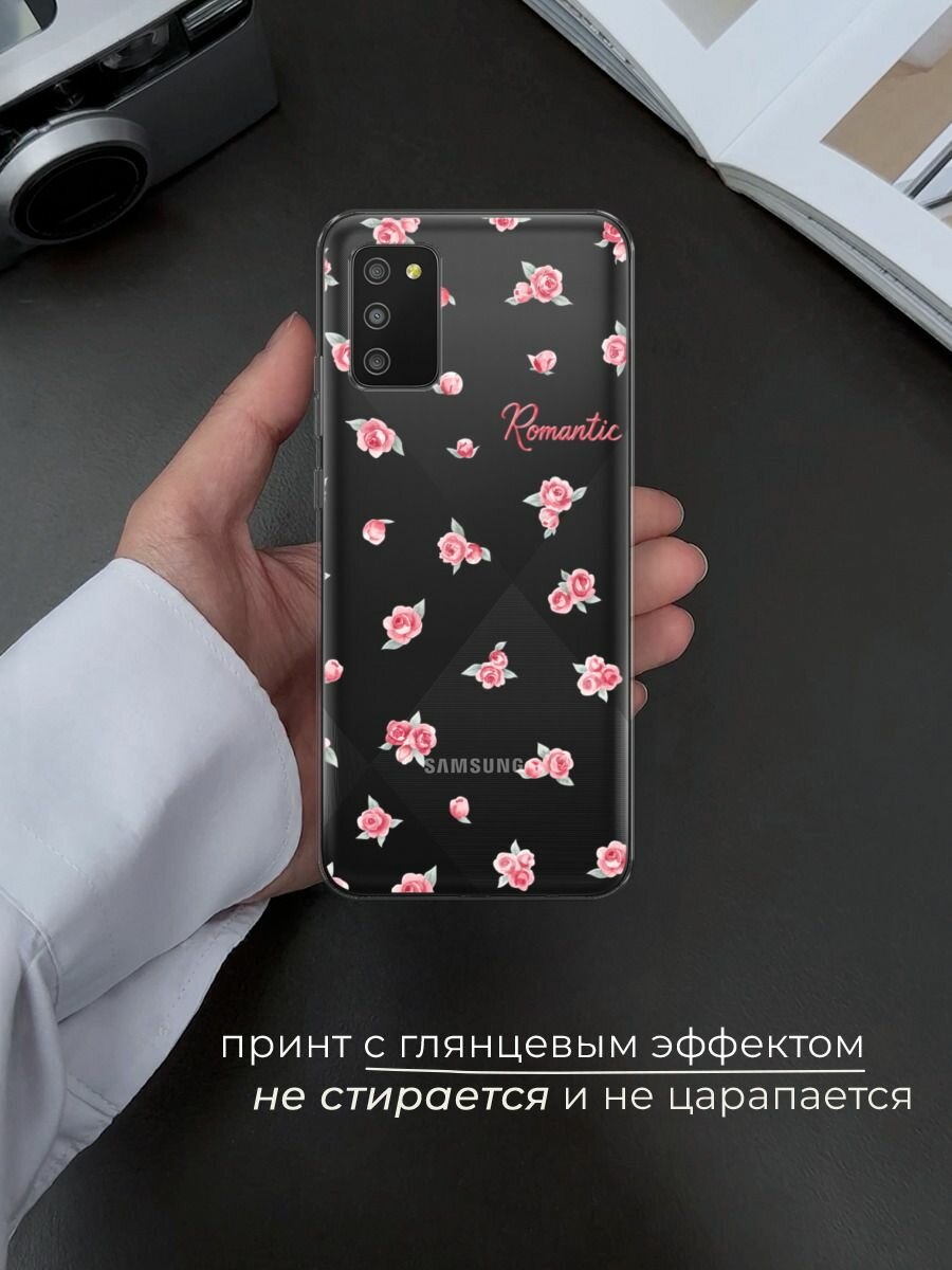 Чехол на Samsung Galaxy A02s / Самсунг Галакси A02s с принтом "Romantic 3" — фото 1