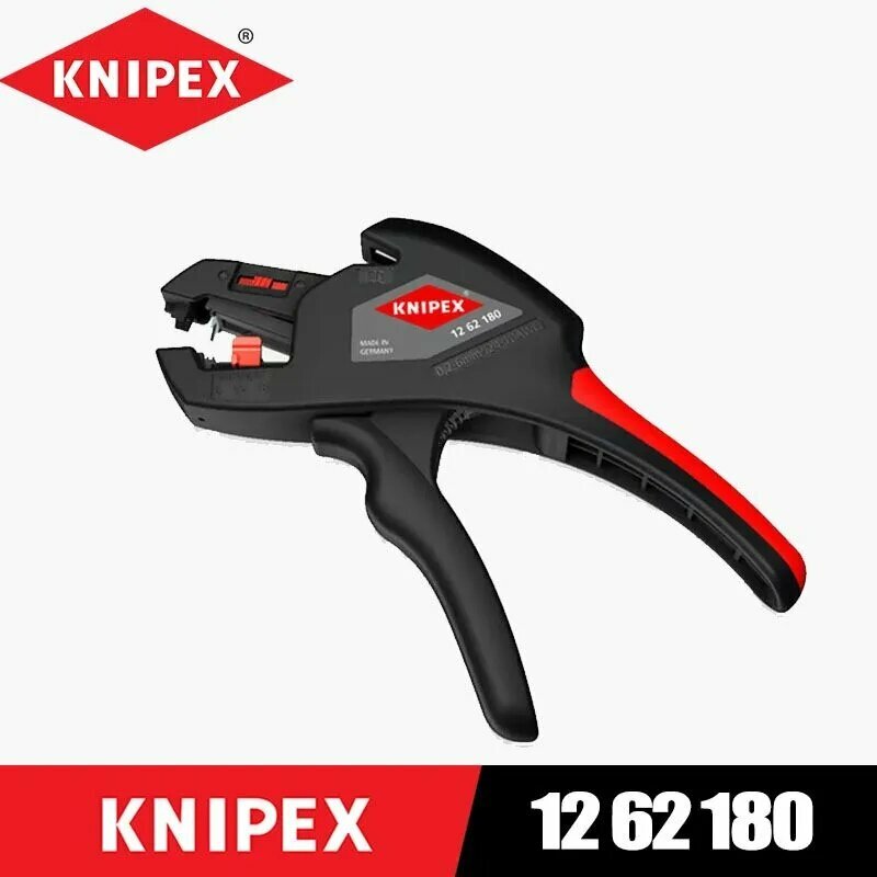 KNIPEX 12 62 180 Автоматический инструмент для зачистки изоляции - легкий и удобный