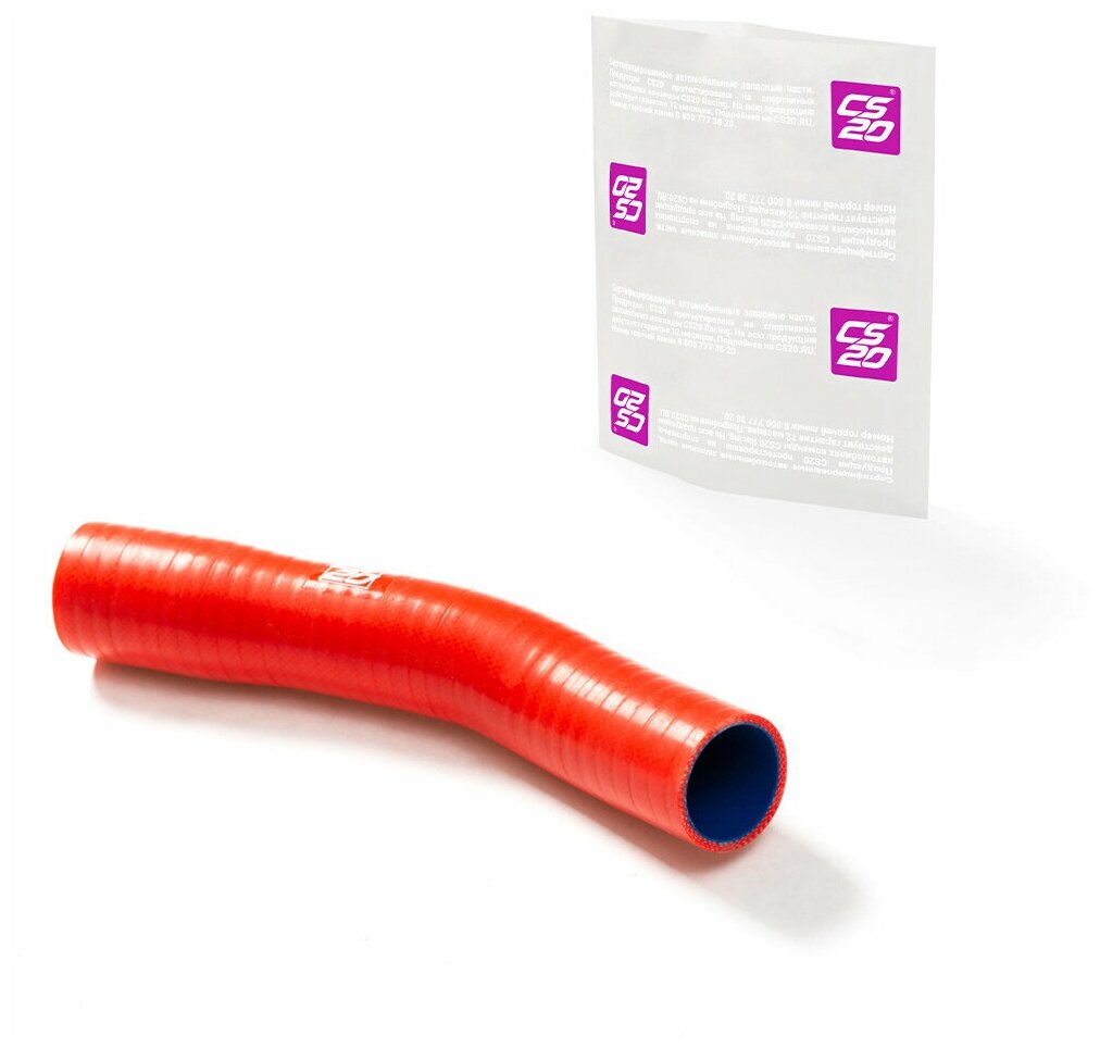 Патрубок для а/м ВАЗ-2108 - 2109; 2113 - 2114 горловины бензобака, силикон