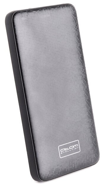ATOM Внешний аккумулятор ATOM PL10L-V2, 10Вт, 10000мАч, 2*USB-A, 5V2A, LED, пластик