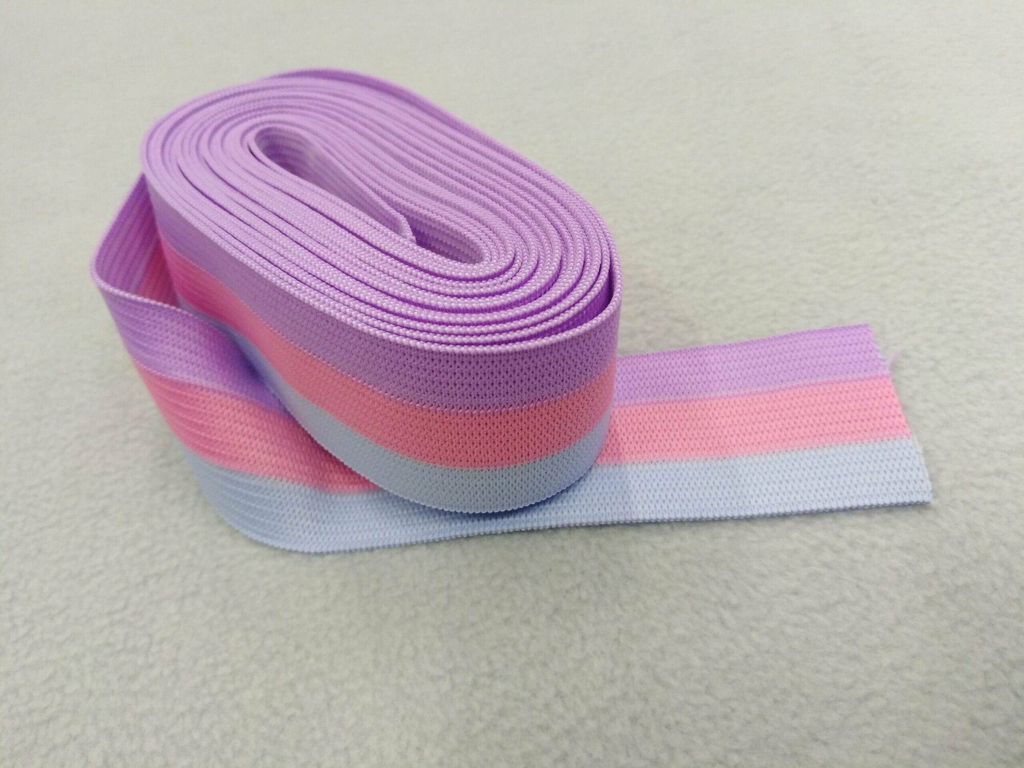 Резинка декоративная мягкая (резинка для боксеров) шир. 3 см длина 3 м