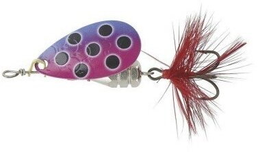 Блесна вращающаяся Kuusamo Kuf-Lippa 7 с оперением BL/BLU/Li-C