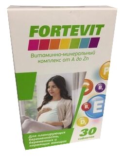 Fortevit Витаминно-минеральный комплекс от А до Zn для планирующих ...