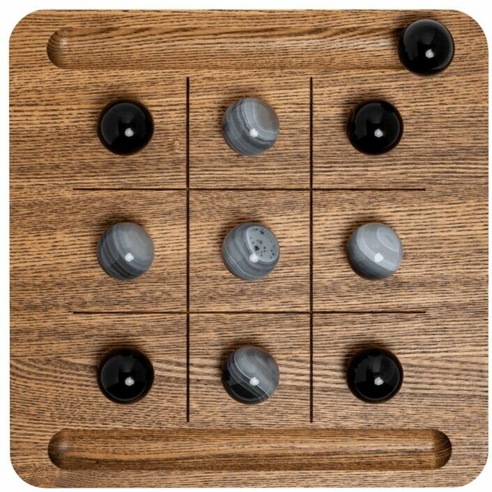Игра настольная Крестики-Нолики/TicTacToe, "Пуатье" от Solonoble