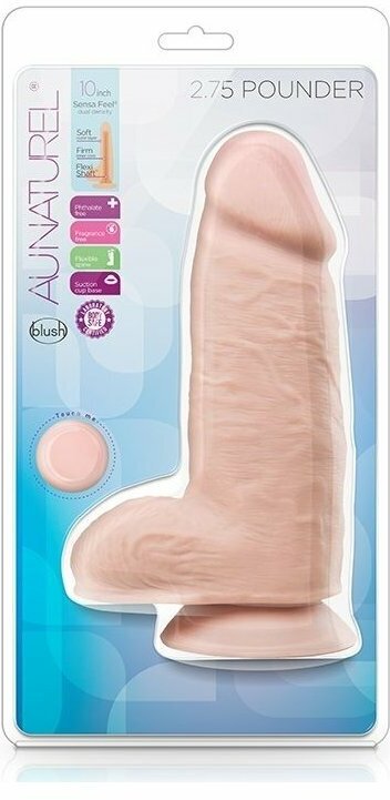 Телесный фаллоимитатор 2.75 Pounder 25,4 см Blush Novelties