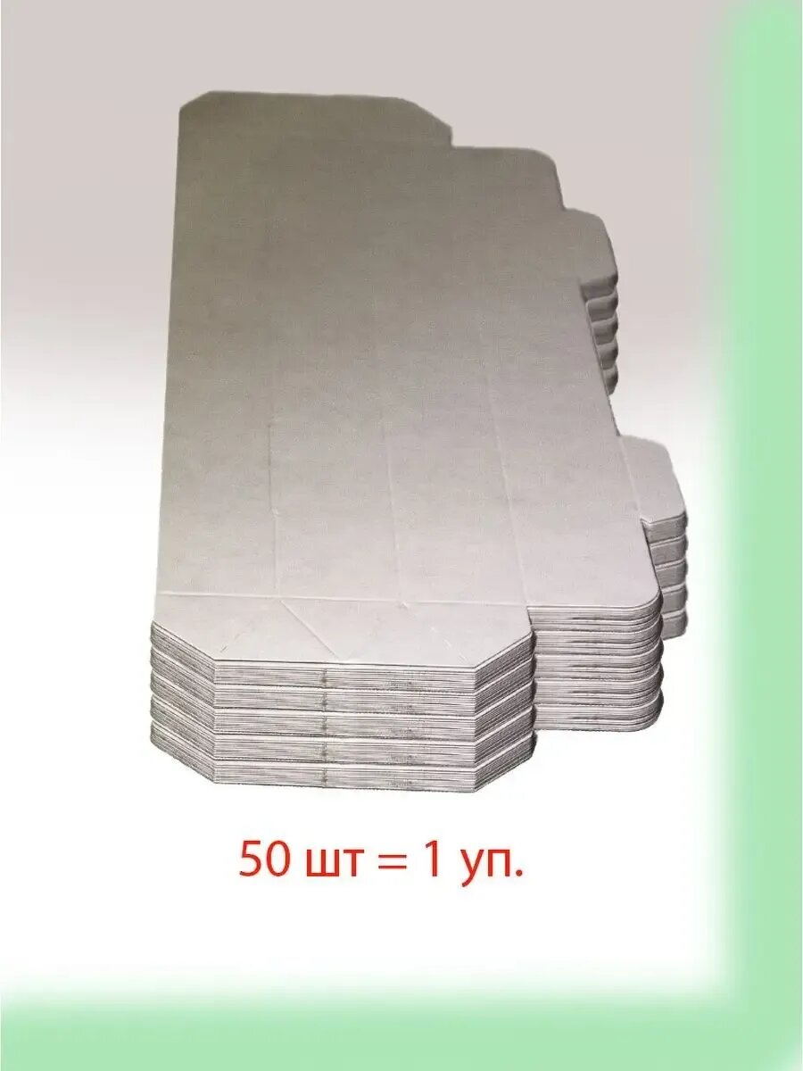 Коробка упаковочная Тубус, треугольная, картон, 3x3x26см, 50шт