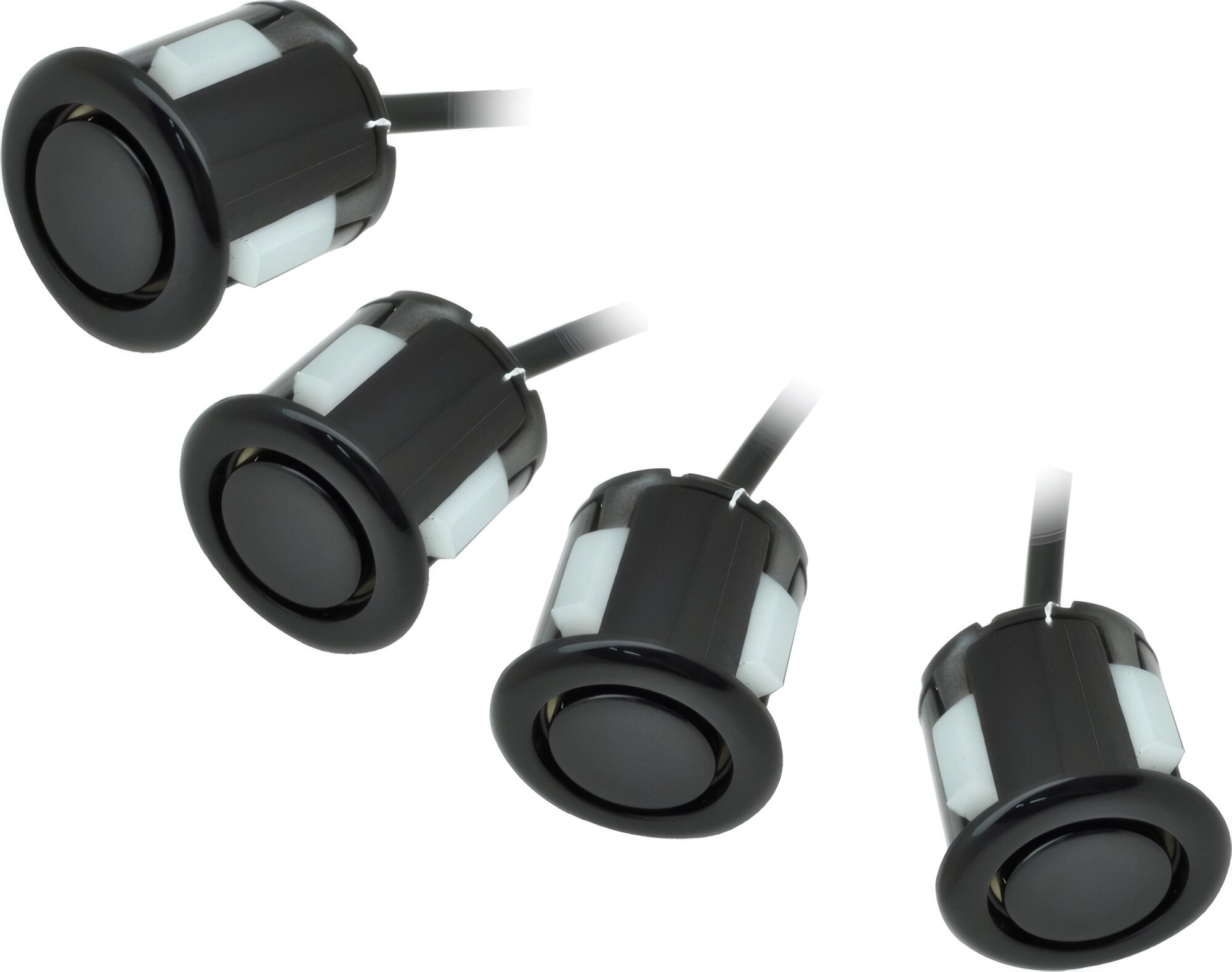 Комплект датчиков к парктронику AVS PS-18 черный (4 шт.)