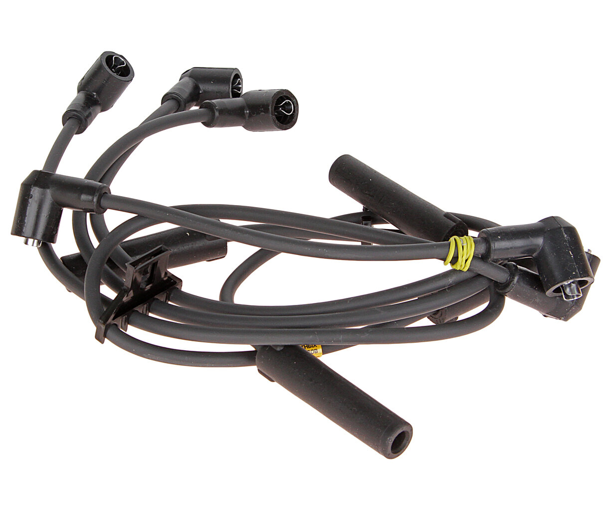 Провод высоковольтный ВАЗ-2108 комплект силикон, карбюраторный двигатель SLON