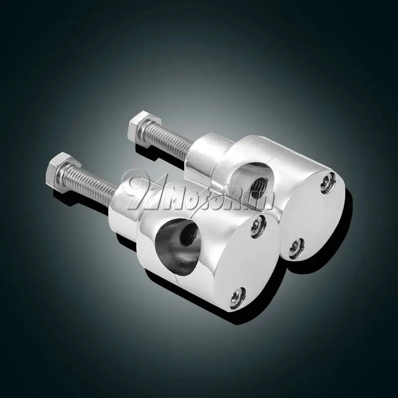 Хромированный руль 1 дюйм для Honda Shadow Spirit VT750 VT1100 VT700 VTX 1300